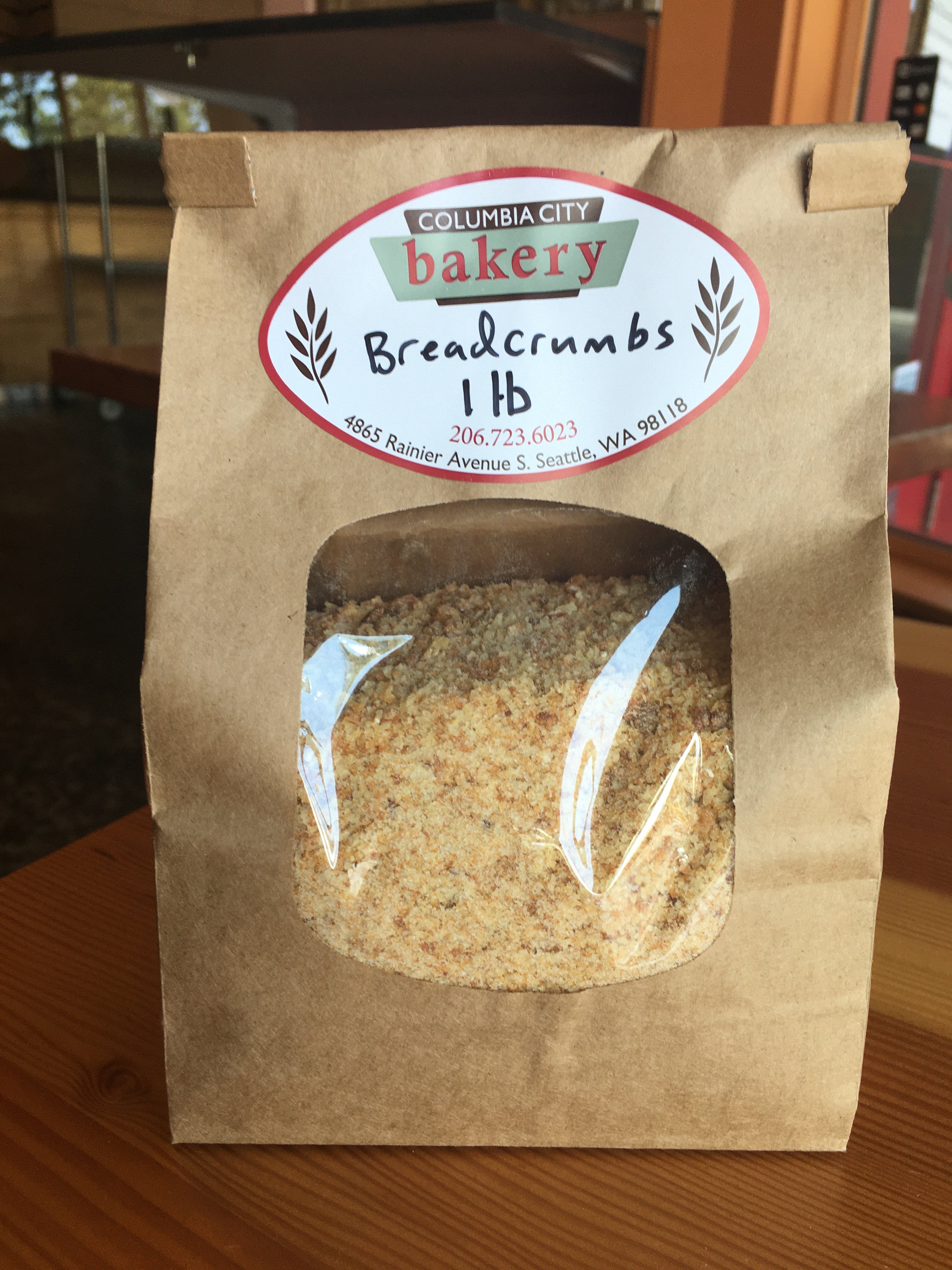 Bread Crumbs 16oz Bag | Columbia City Bakery